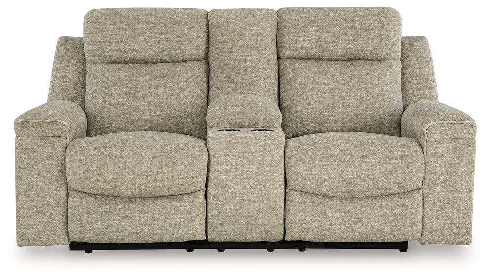 Evereast Pass Reclining Loveseat with Console – Ashley Furniture Homestore