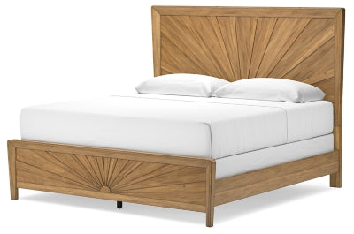 Takston Queen Panel Bed – Ashley Furniture Homestore