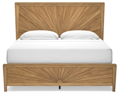 Takston Queen Panel Bed – Ashley Furniture Homestore