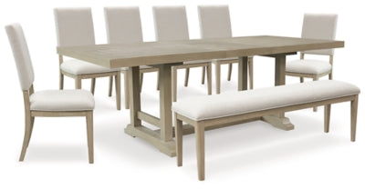 Vallardia 8-Piece Dining Package – Ashley Furniture Homestore
