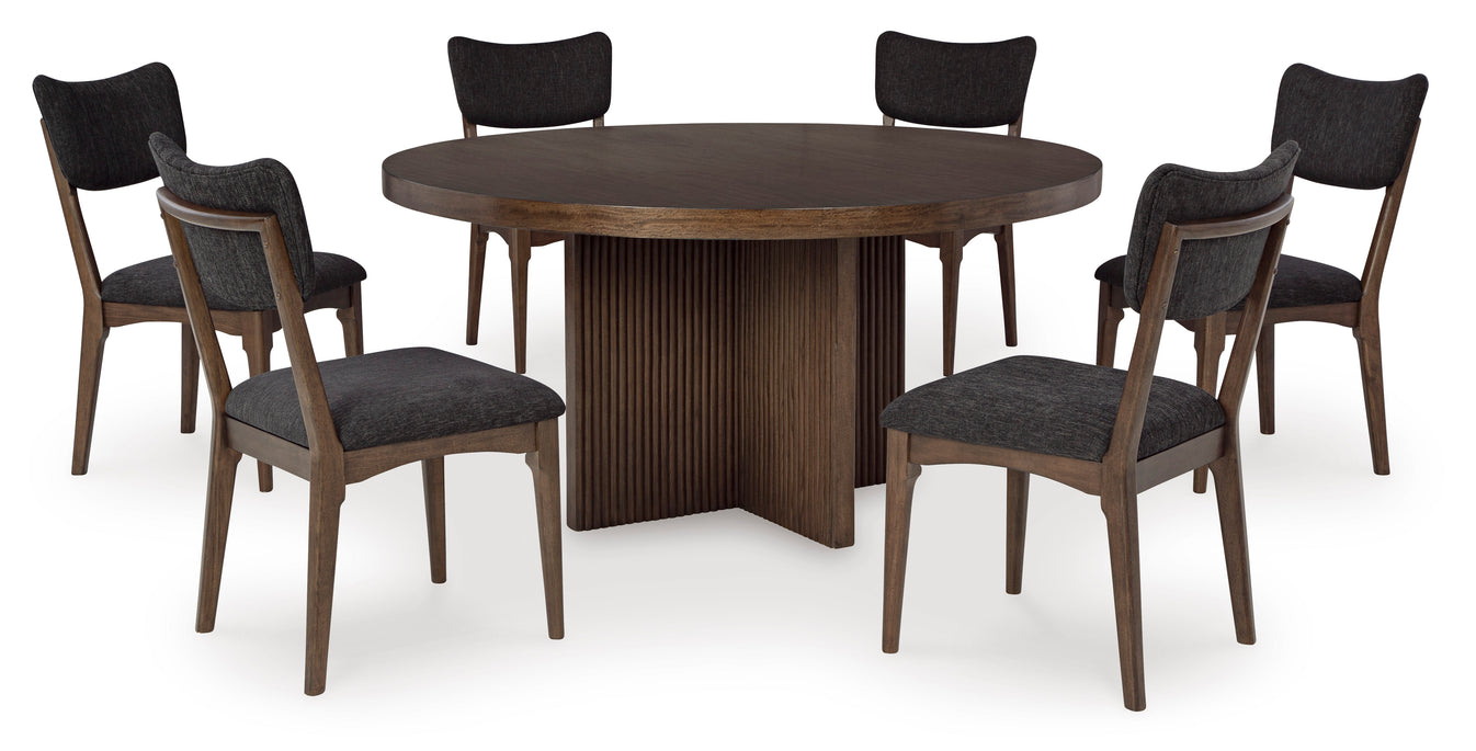 Korestone 7-Piece Dining Package – Ashley Furniture Homestore