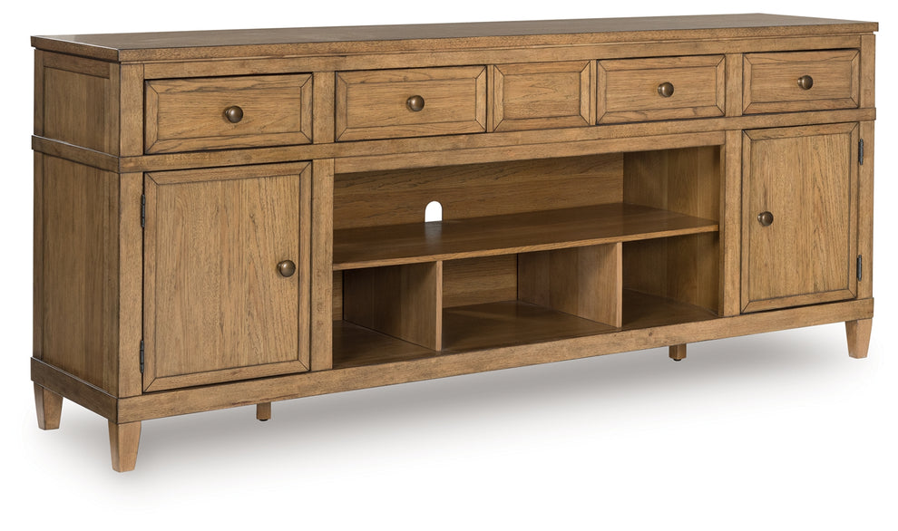 Sharlance 81" TV Stand – Ashley Furniture Homestore