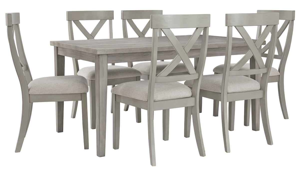 Parellen Dining Table and 6 Chairs – Ashley Furniture Homestore